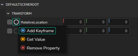 Animating Property | Zero Density Documentation